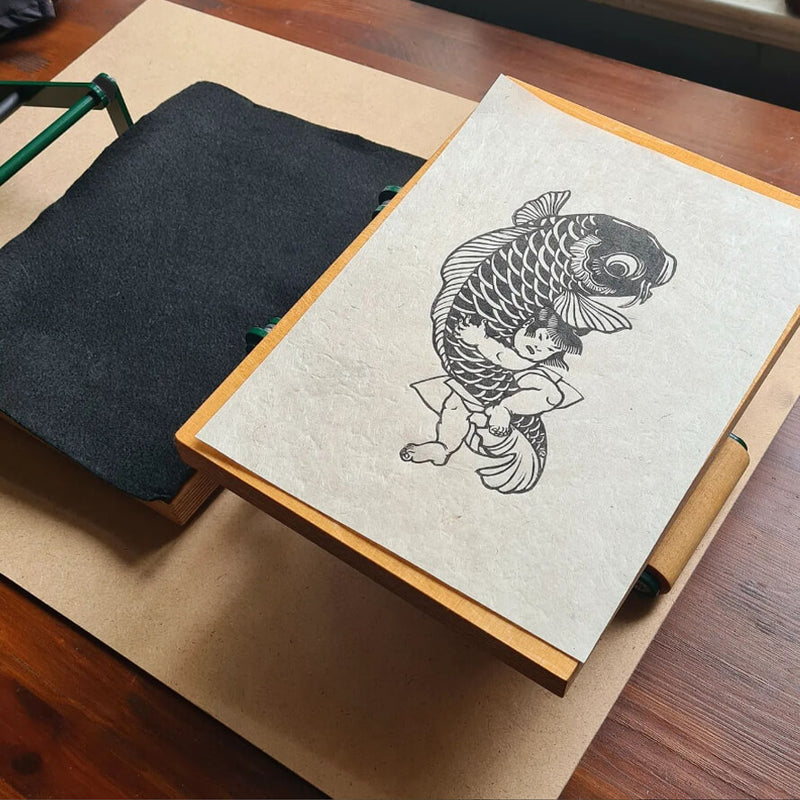 Lino press for relief printing and more – Ritualis Press